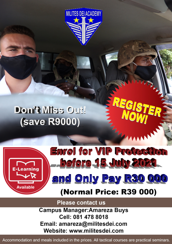 Executive PROTECTION also known as Close Protection Officer